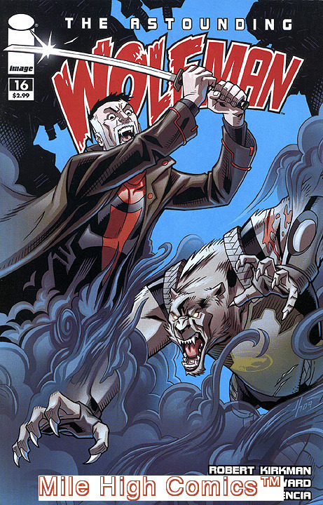 ASTOUNDING WOLF-MAN (IMAGE) (ROBERT KIRKMAN) (2007 Series) #16 Very ...