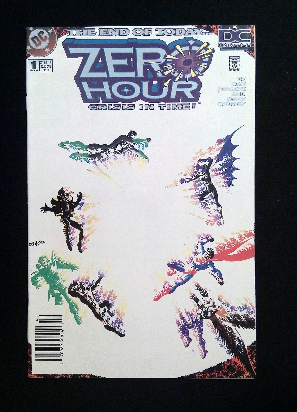 Zero Hour Crisis in Time #1 DC Comics 1994 VF/NM Newsstand | Comic ...