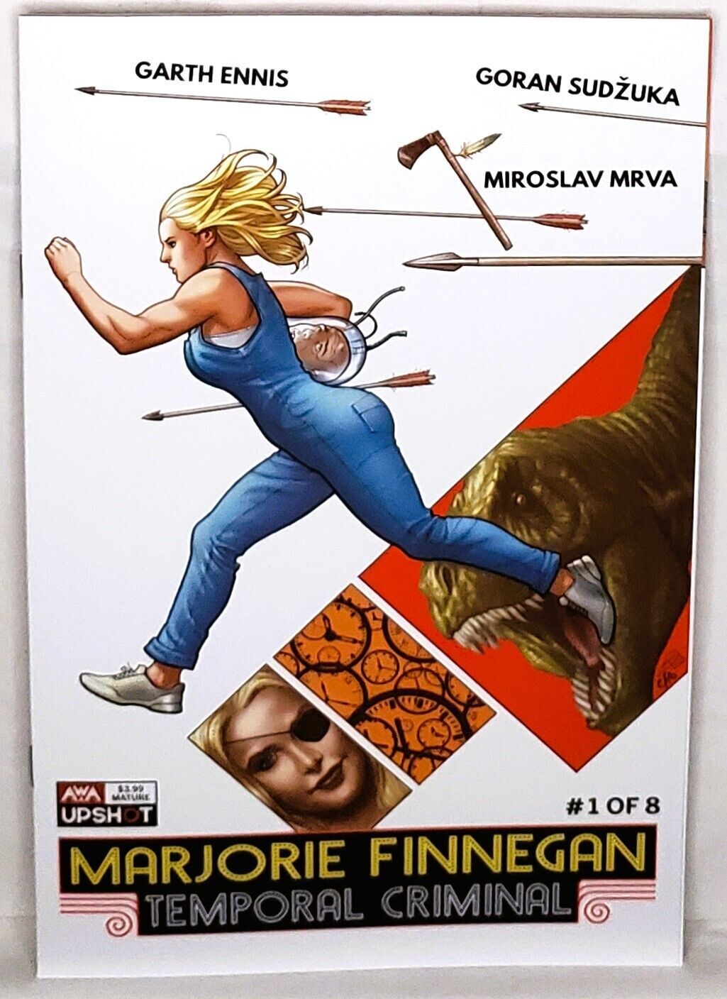 MARJORIE FINNEGAN Temporal Criminal #1 Frank Cho Variant AWA Upshot ...