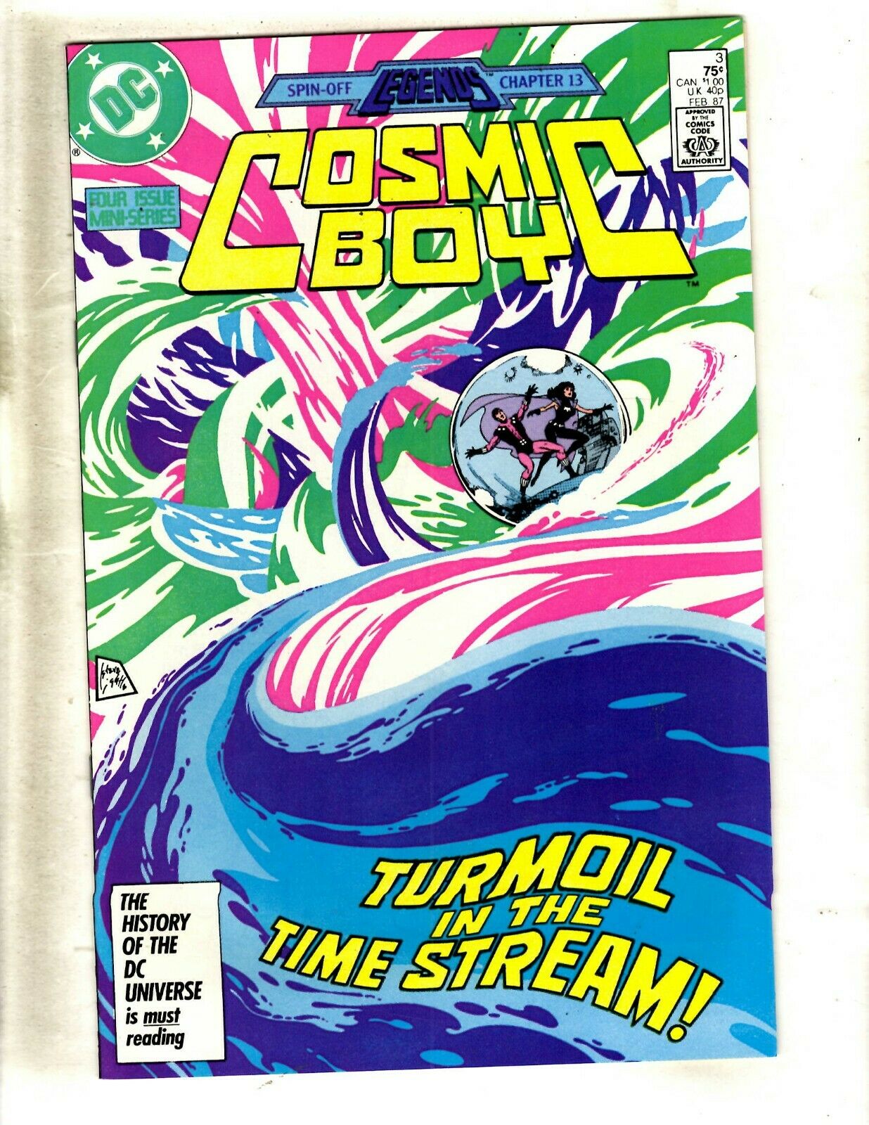 10 Comics Cosmic Boy 1 2 3 4 Cosmic Odyssey 1 2 3 Checkmate 1 Cinder ...