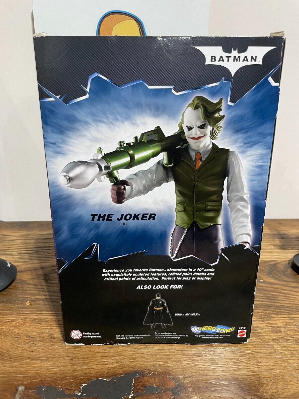 Batman The Joker Action Figure by Mattel DC Hero Zone10 inches - wear ...