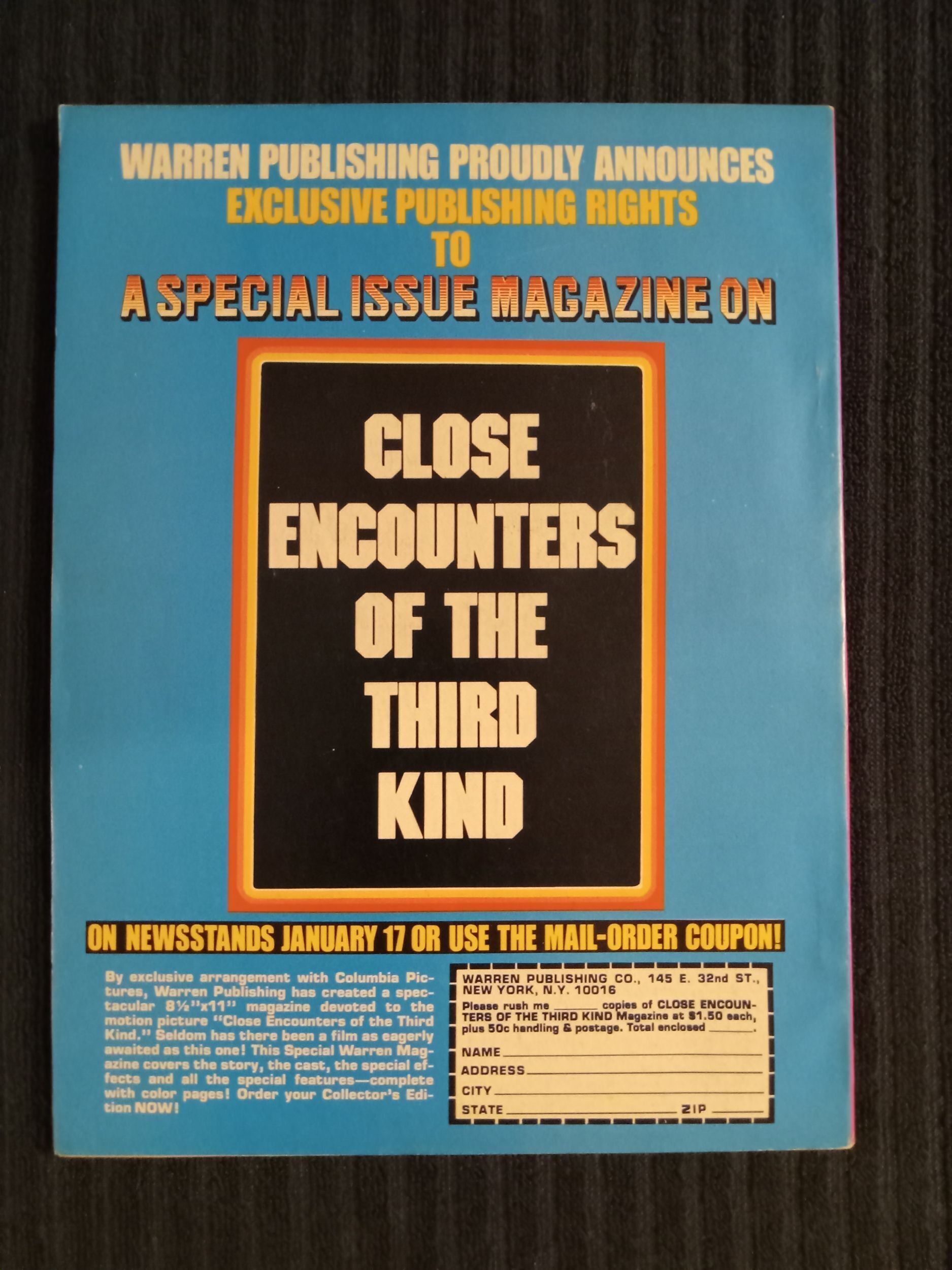 UFO And Alien Comix Warren Magazine (1977) | Comic Books - Bronze Age ...