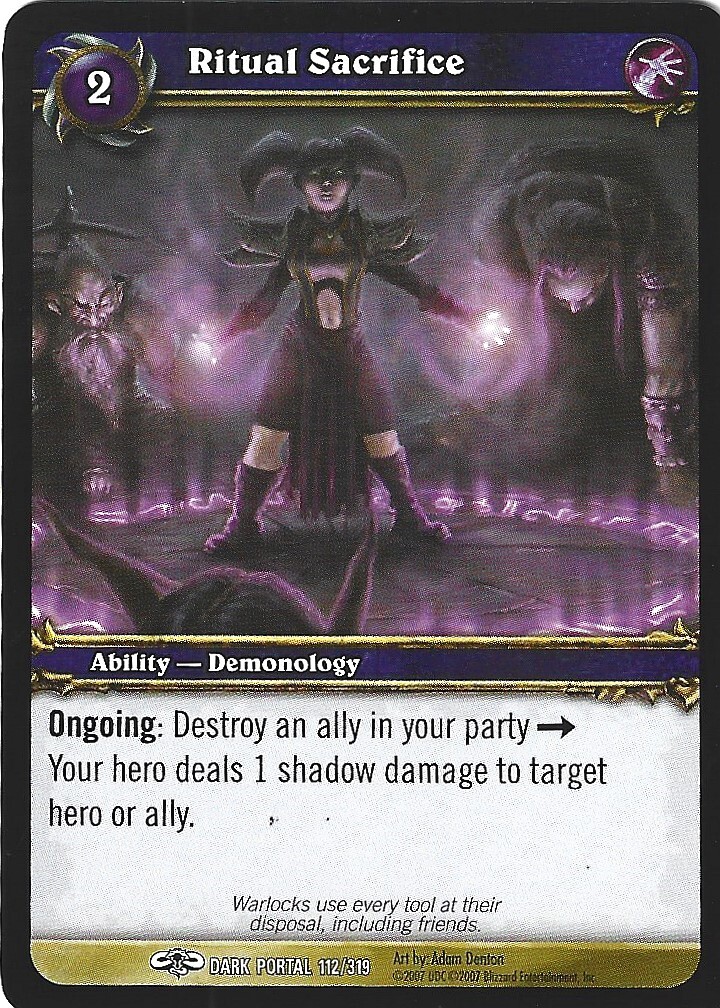 World of Warcraft: Dark Portal - Ritual Sacrifice | Comic Collectibles ...