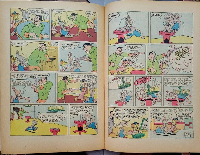 NEW FUNNIES #123 (Dell 1947) Golden Age WALTER LANTZ Woody Woodpecker ...