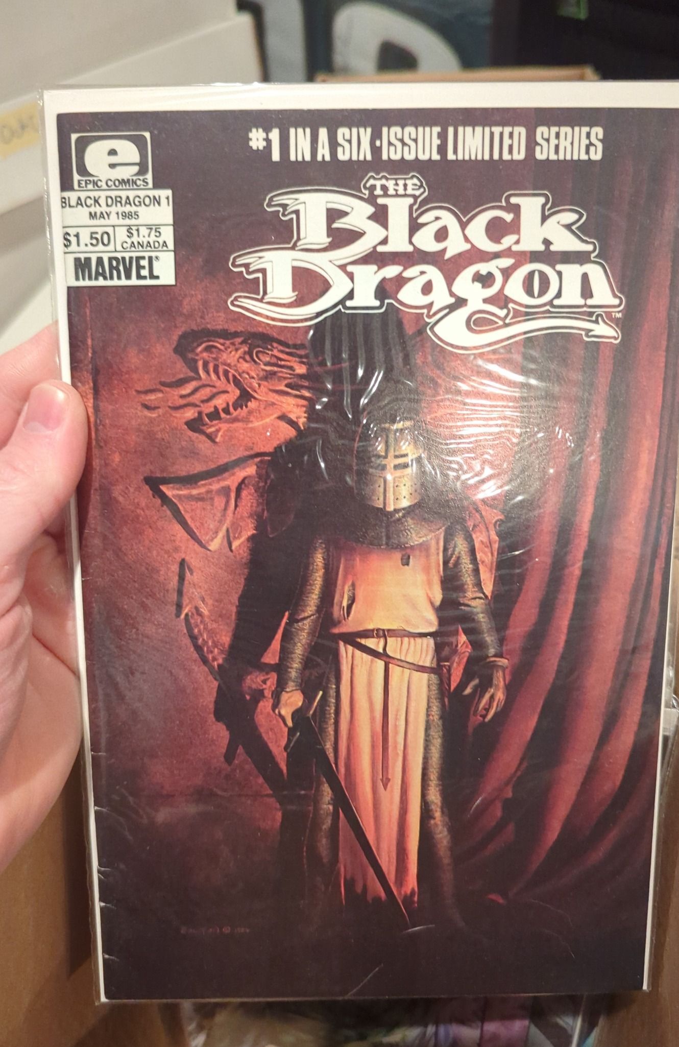 The Black Dragon #1 (1985) The Black Dragon | Comic Books - Copper Age ...