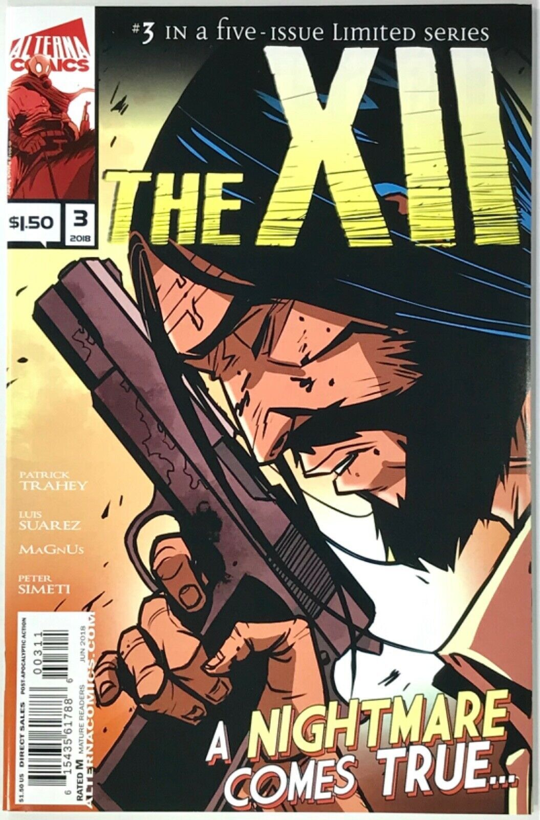 THE XII Comic Issue 3 — Sci-Fi Horror — Alterna Comics Newsprint Paper ...