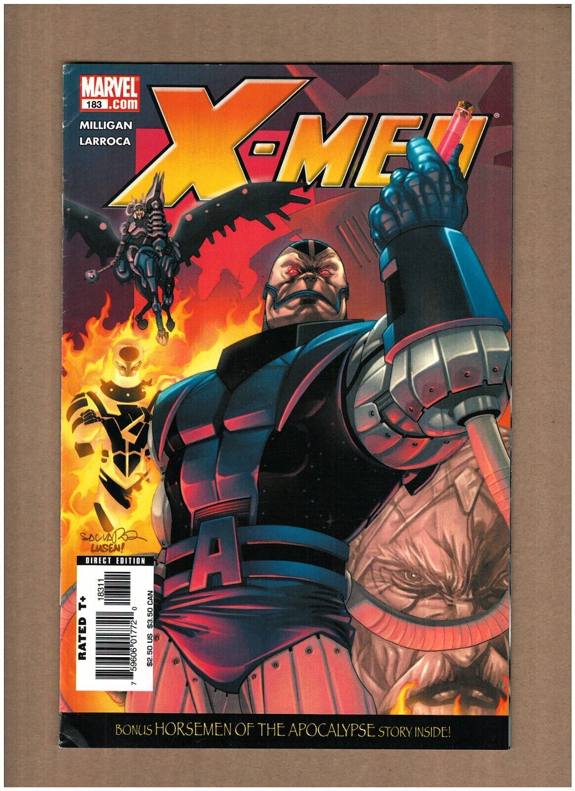 X-Men #183 Marvel Comics 2006 Wolverine Gambit Apocalypse VF- 7.5 ...