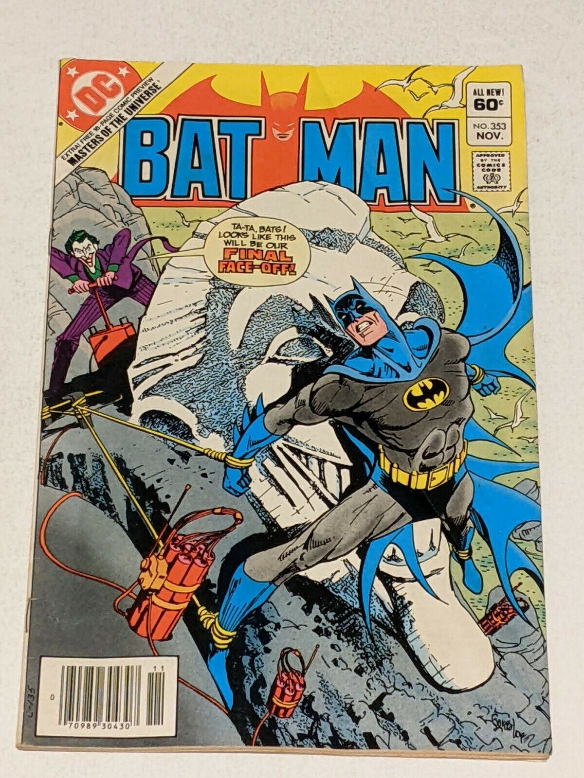 Batman #353 (Nov 1982, DC) VG 4.0 He-Man insert | Comic Books - Modern ...