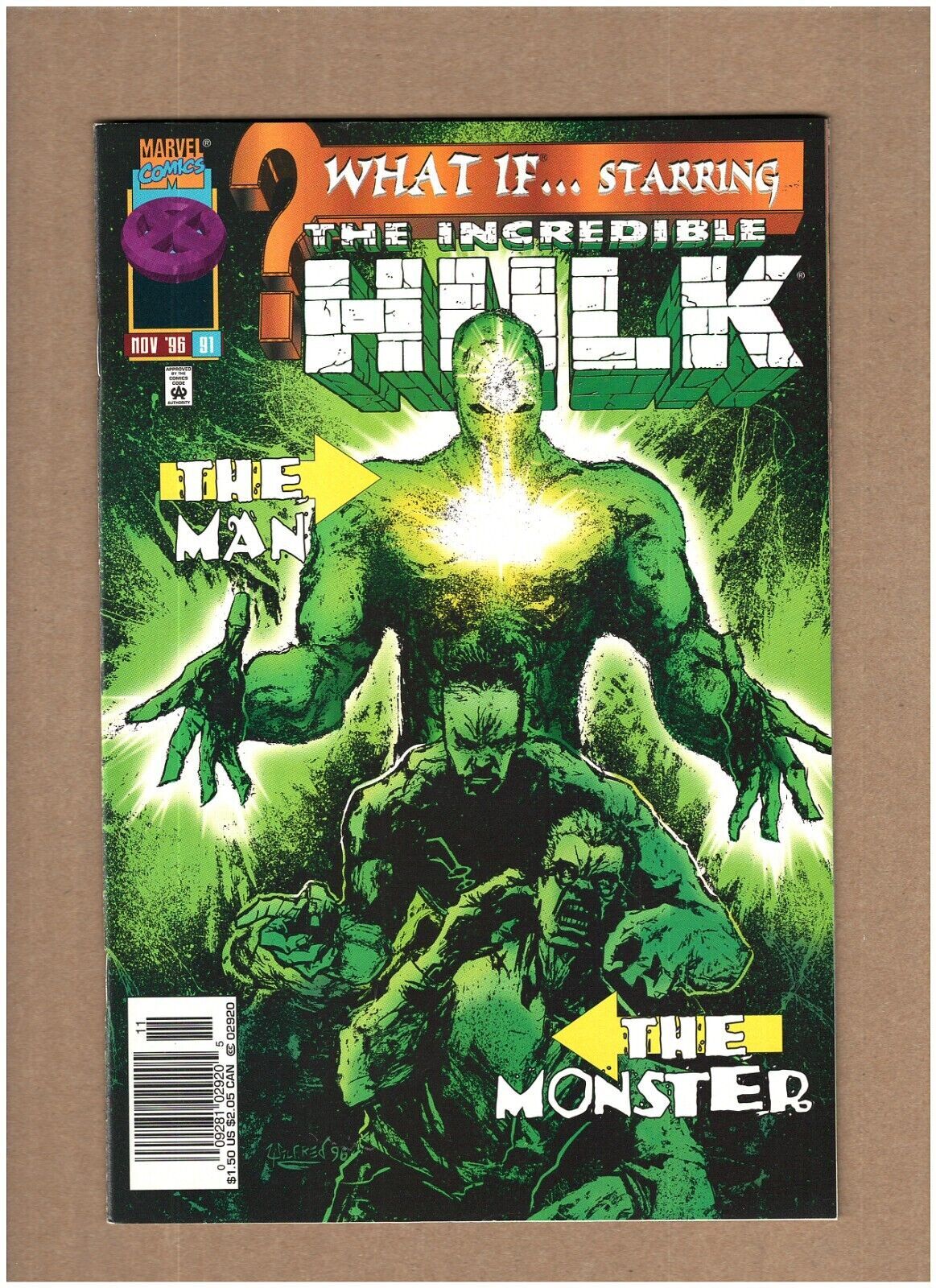 What If? #91 Newsstand Marvel Comics 1996 Incredible Hulk VF/NM 9.0 ...