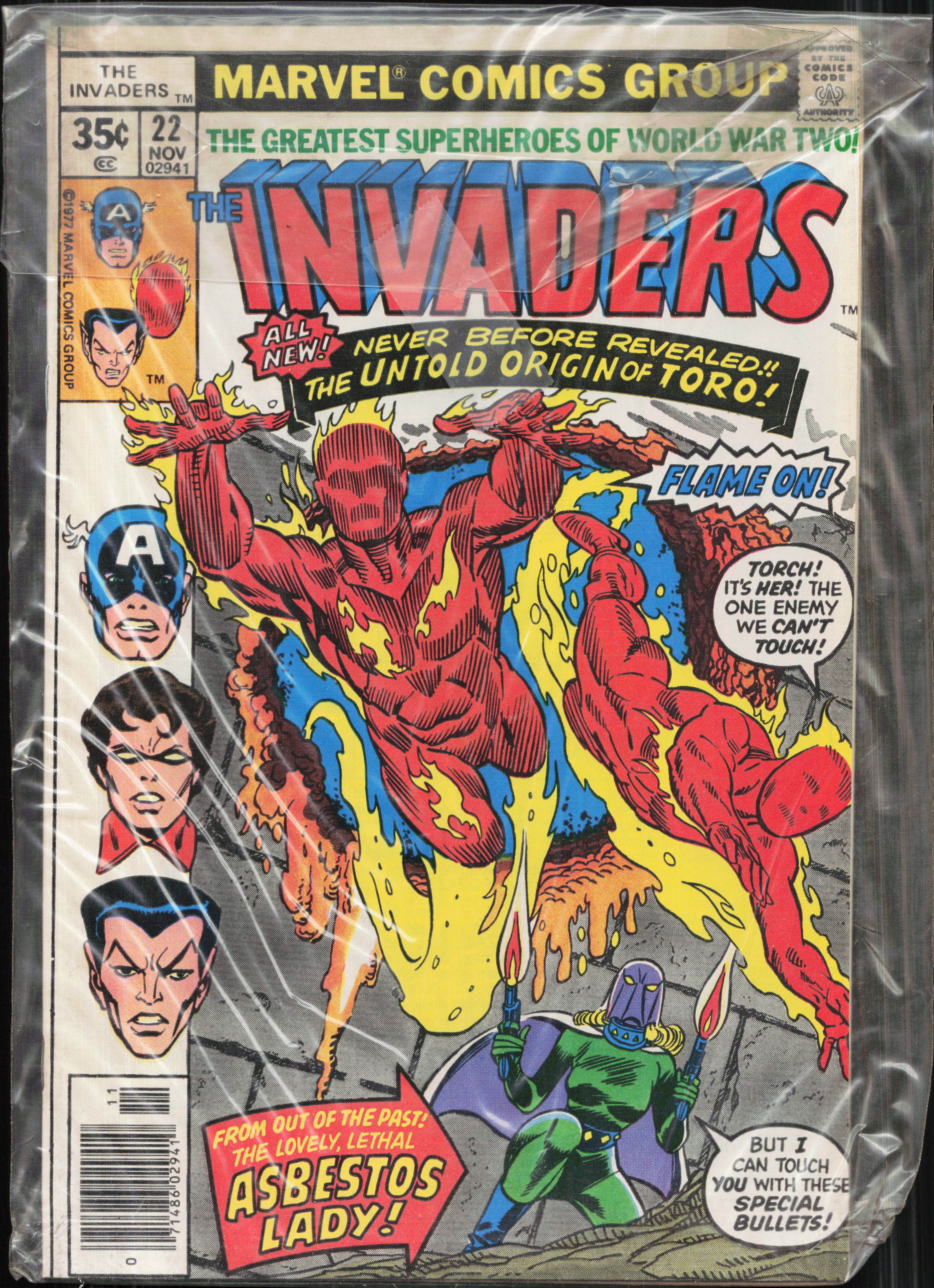 The Invaders #22 (1977) The Invaders | Comic Books - Bronze Age, Marvel ...