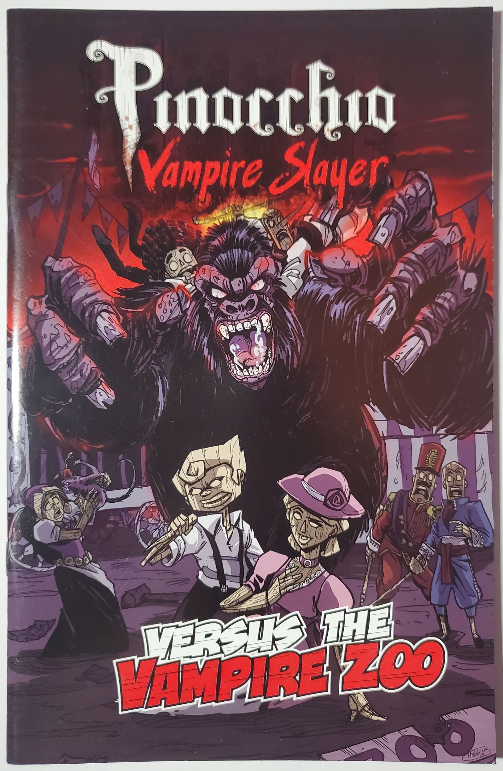 Pinocchio, Vampire Slayer Versus the Vampire Zoo #1 (2015) NM- | Comic ...