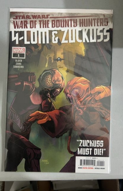 Star Wars: War of the Bounty Hunters: 4-Lom & Zuckuss (2021) | Comic ...