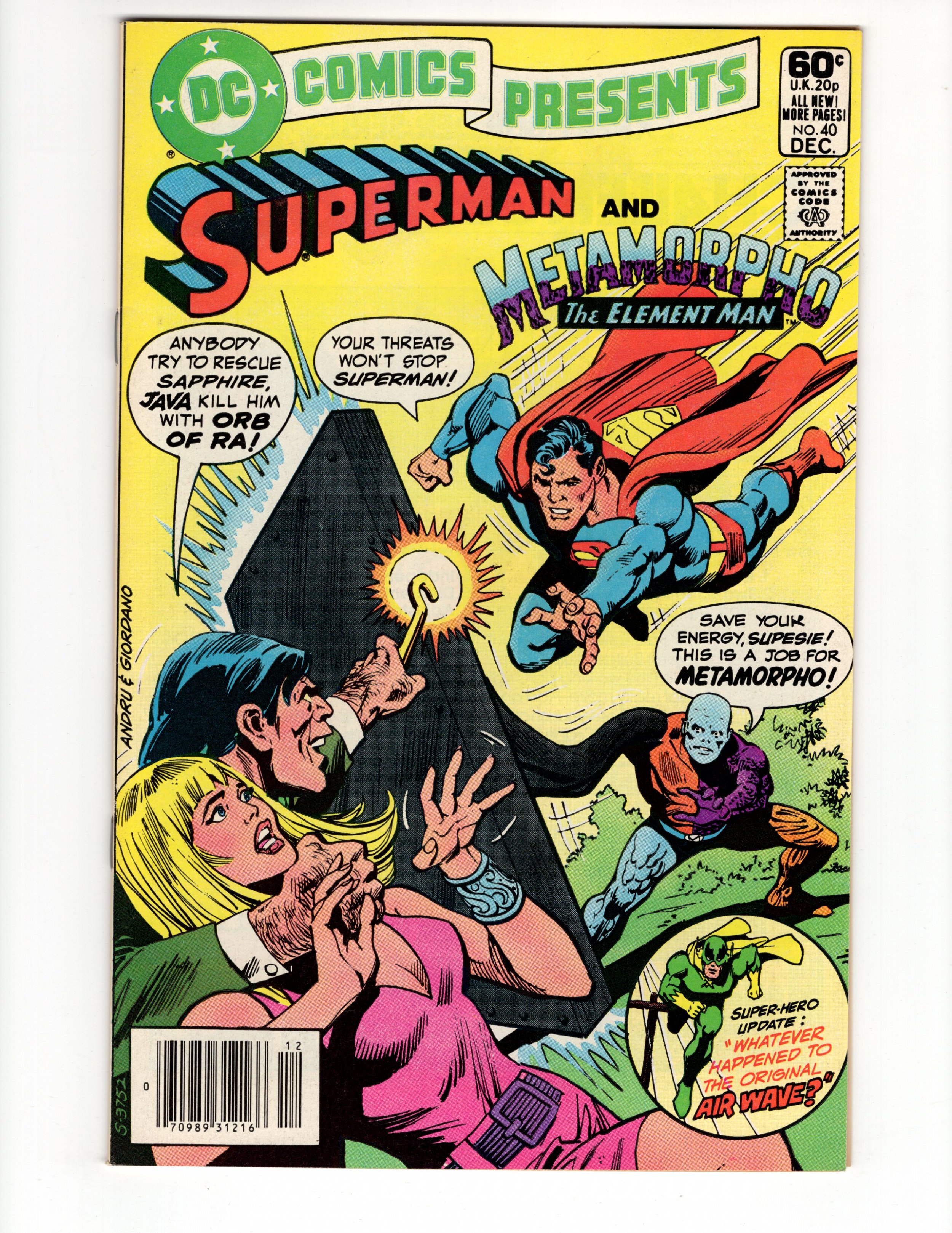DC Comics Presents #43 (VF+) 1982 Superman Metamorpho ID#SBX3-01 | Comic Books - Silver Age, DC ...