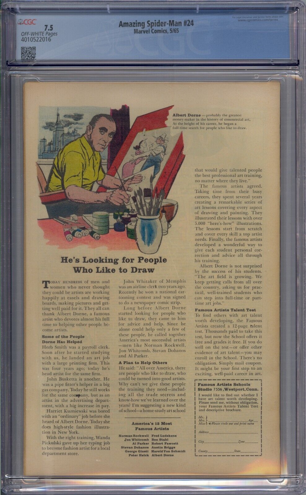 Amazing Spider-Man #24 CGC 7.5 Mysterio Steve Ditko | Comic Books ...