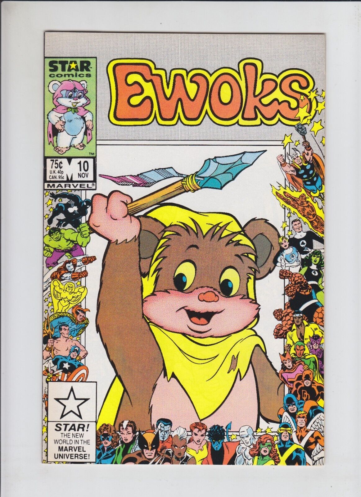 Ewoks #10 VF; Marvel/Star | 25th Anniversary frame Star Wars - Dave ...