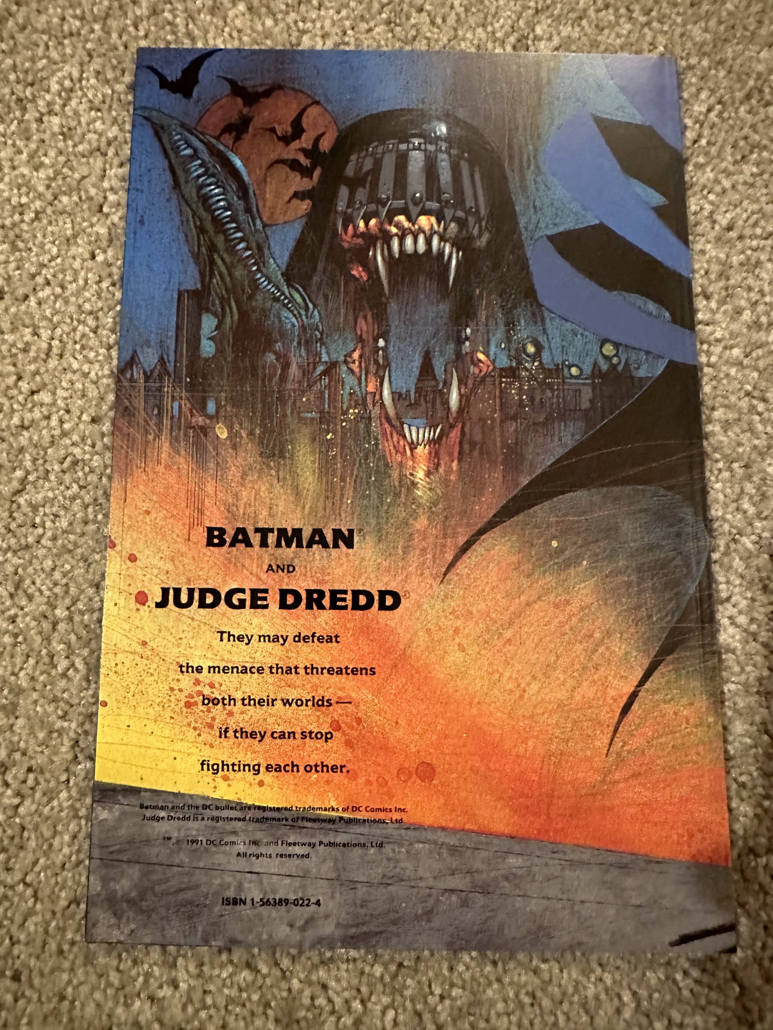 Batman/Judge Dredd: Judgment on Gotham (1991) | Comic Books - Copper ...
