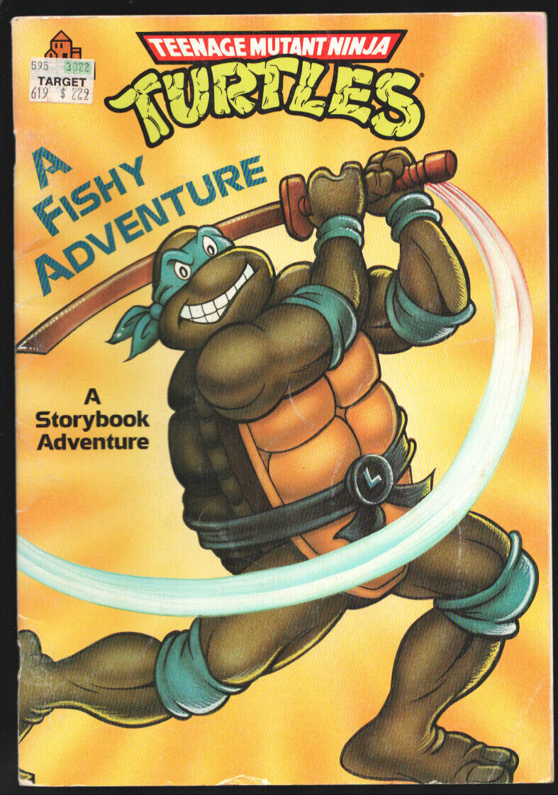 Teenage Mutant Ninja Turtles 1990-Random House-A Fishy Adventure ...