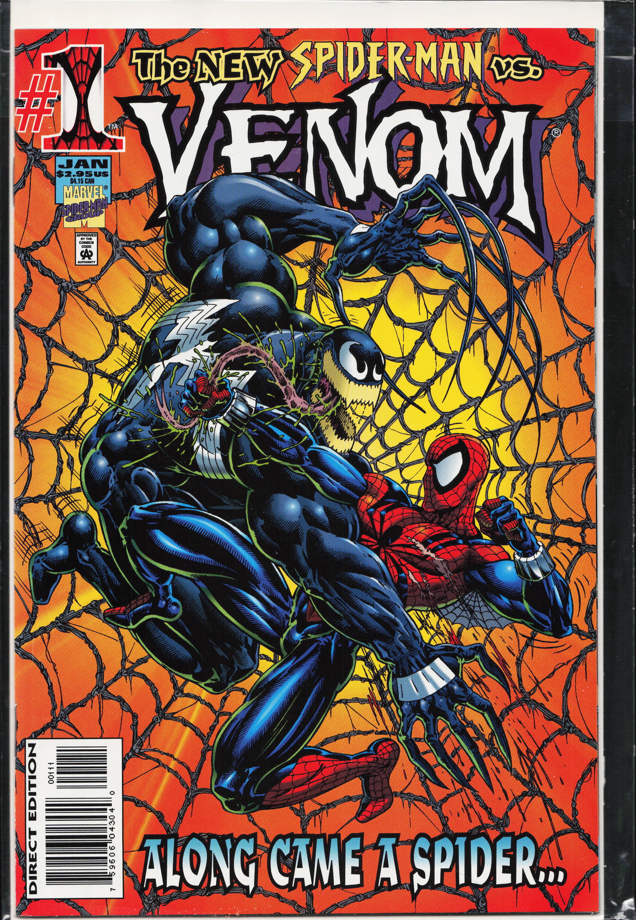 Venom: Along Came A Spider #1 (1996) Venom | Comic Books - Modern Age ...