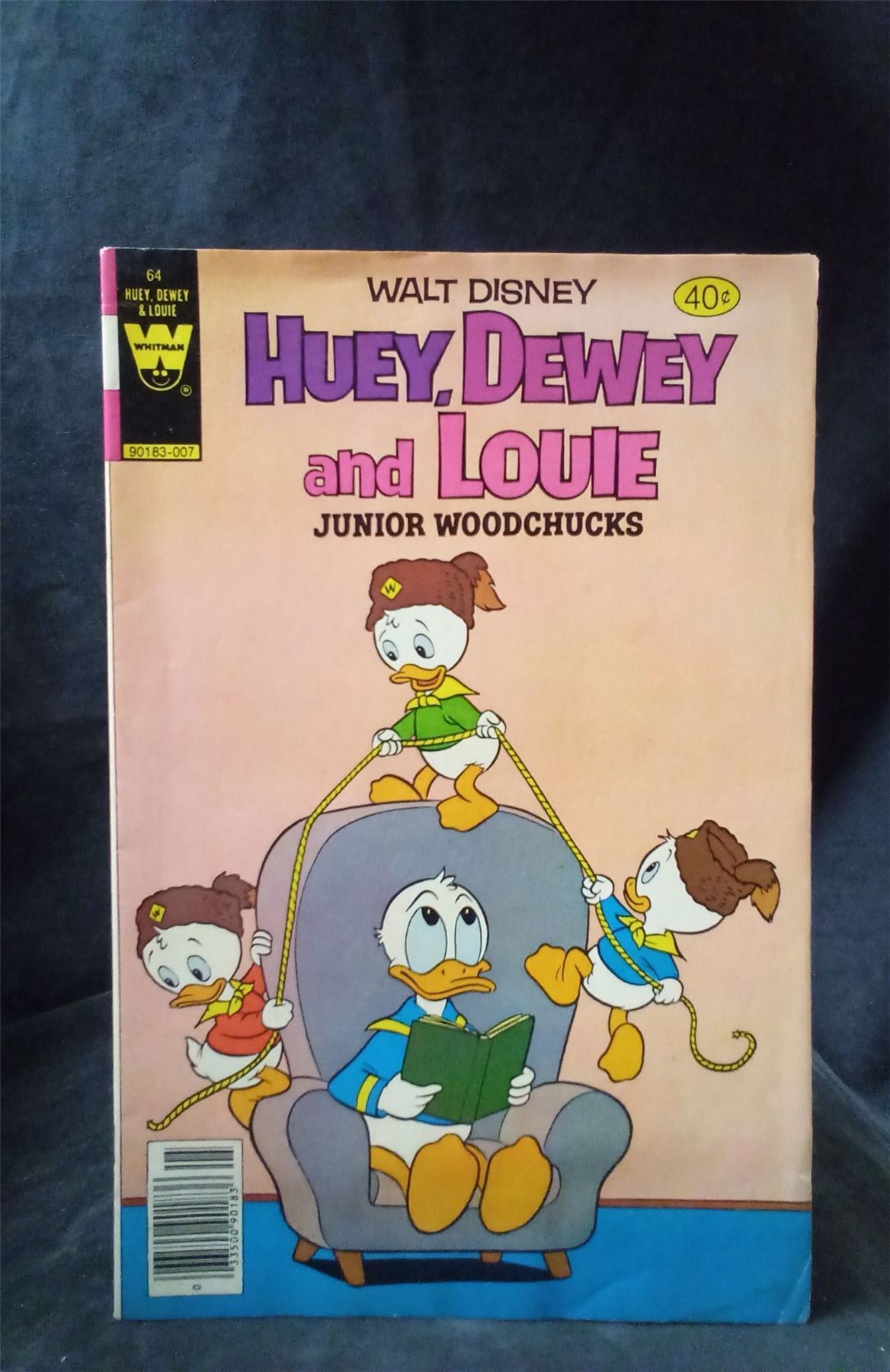Walt Disney Huey, Dewey and Louie Junior Woodchucks #64 1980 gold-key ...
