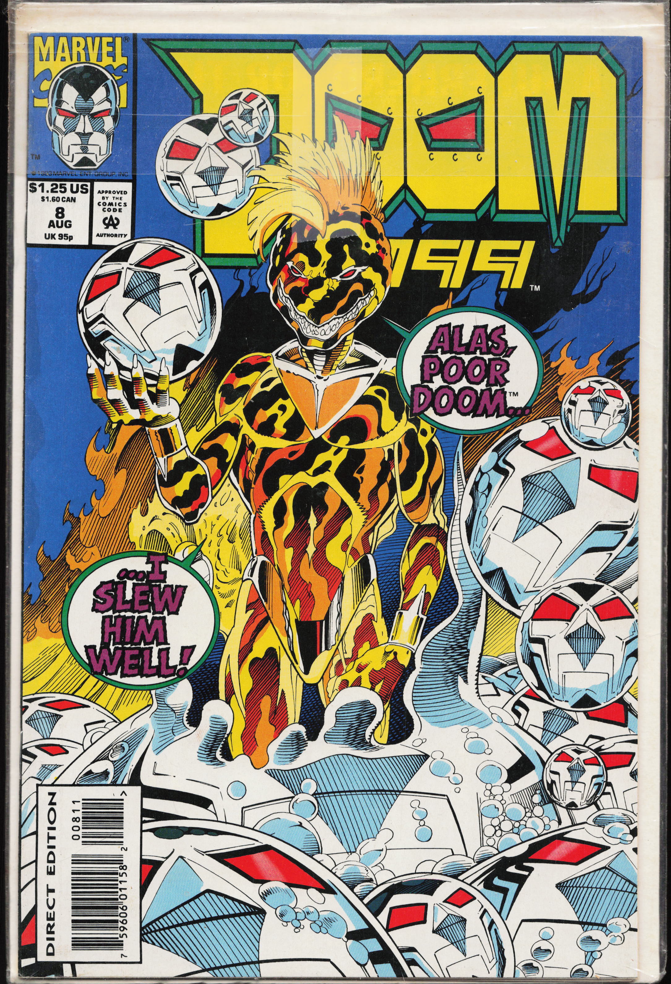 Doom 2099 #8 (1993) Doom 2099 | Comic Books - Modern Age, Marvel ...