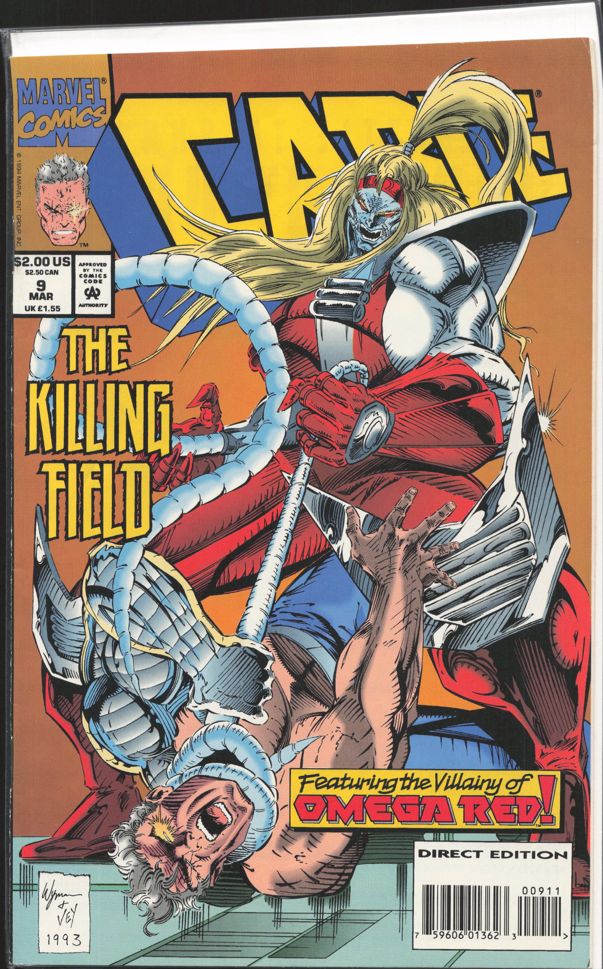 Cable #9 (1994) Cable | Comic Books - Modern Age, Marvel, Cable ...