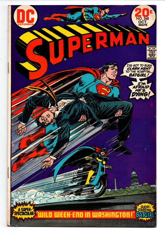 Superman #268 - Batgirl - Batman - 1973 - FN | Comic Books - Bronze Age ...