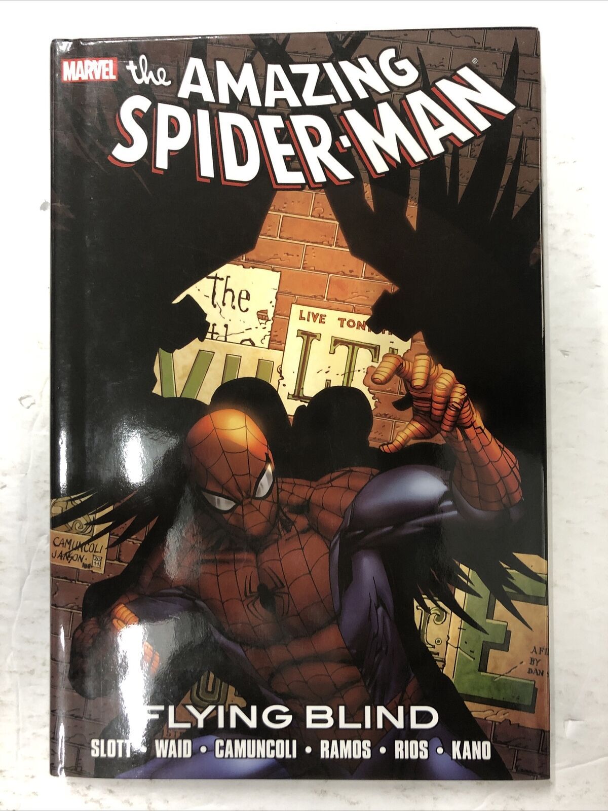The Amazing Spider-Man Flying Blind By Dan Slott (2012) HC Marvel ...