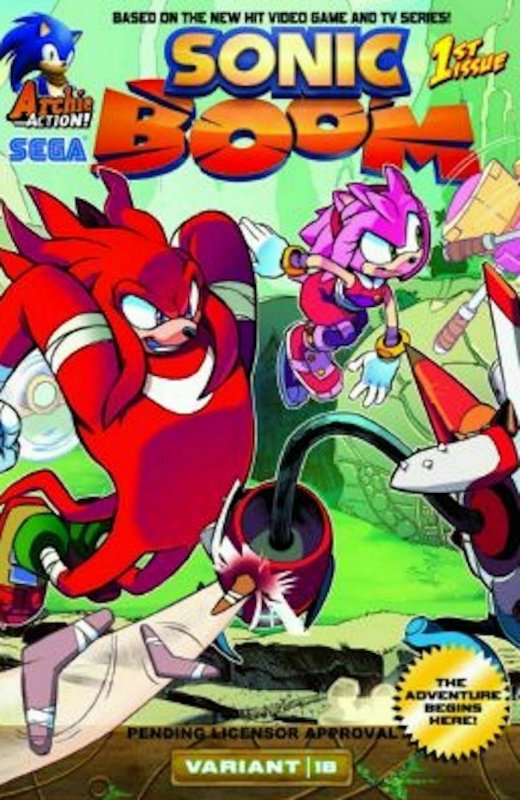 Sonic Boom #1 Sega SET of 4 Covers Archie Comics NM. | Comic Books ...