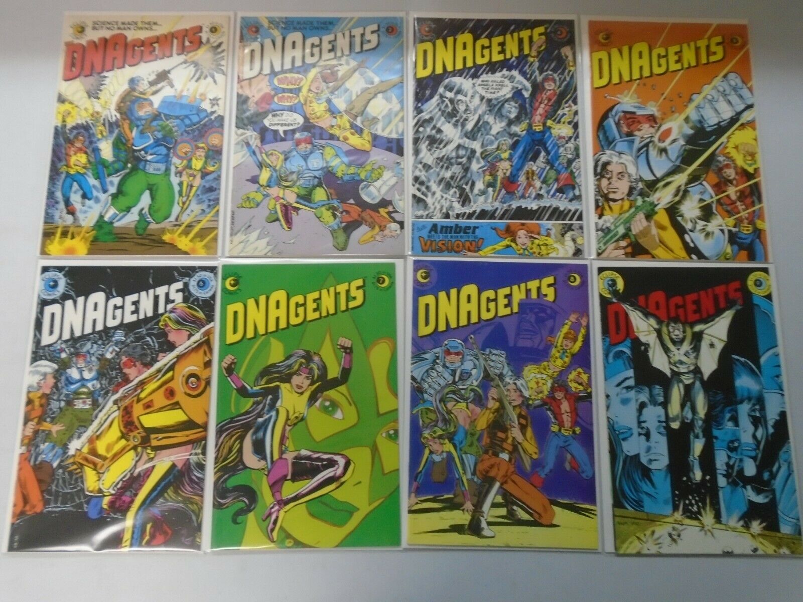 Eclipse Comics DNAgents comic lot 40 different issues 8.0 VF (1983-87) | Comic Books - Copper ...