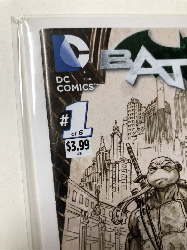 Batman Teenage Mutant Ninja Turtles #1 DC IDW Tmnt 3rd Print Sketch ...