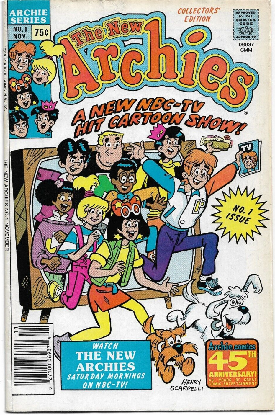 New Archies#1 VF 1987 Archie Comics | Comic Books - Copper Age, Archie ...