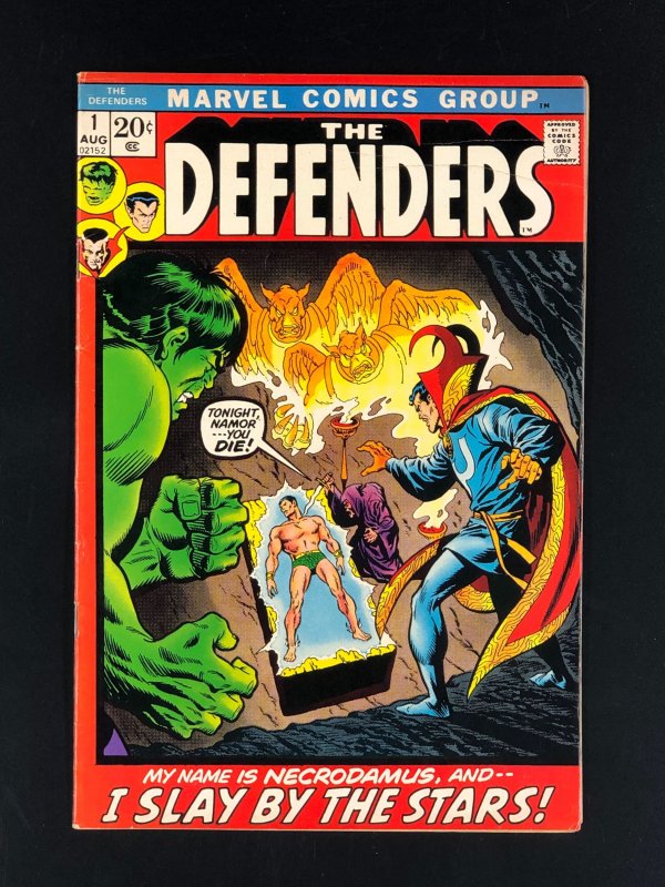 The Defenders #1 (1972) VF- 1st Solo Title Featuring The Defenders ...