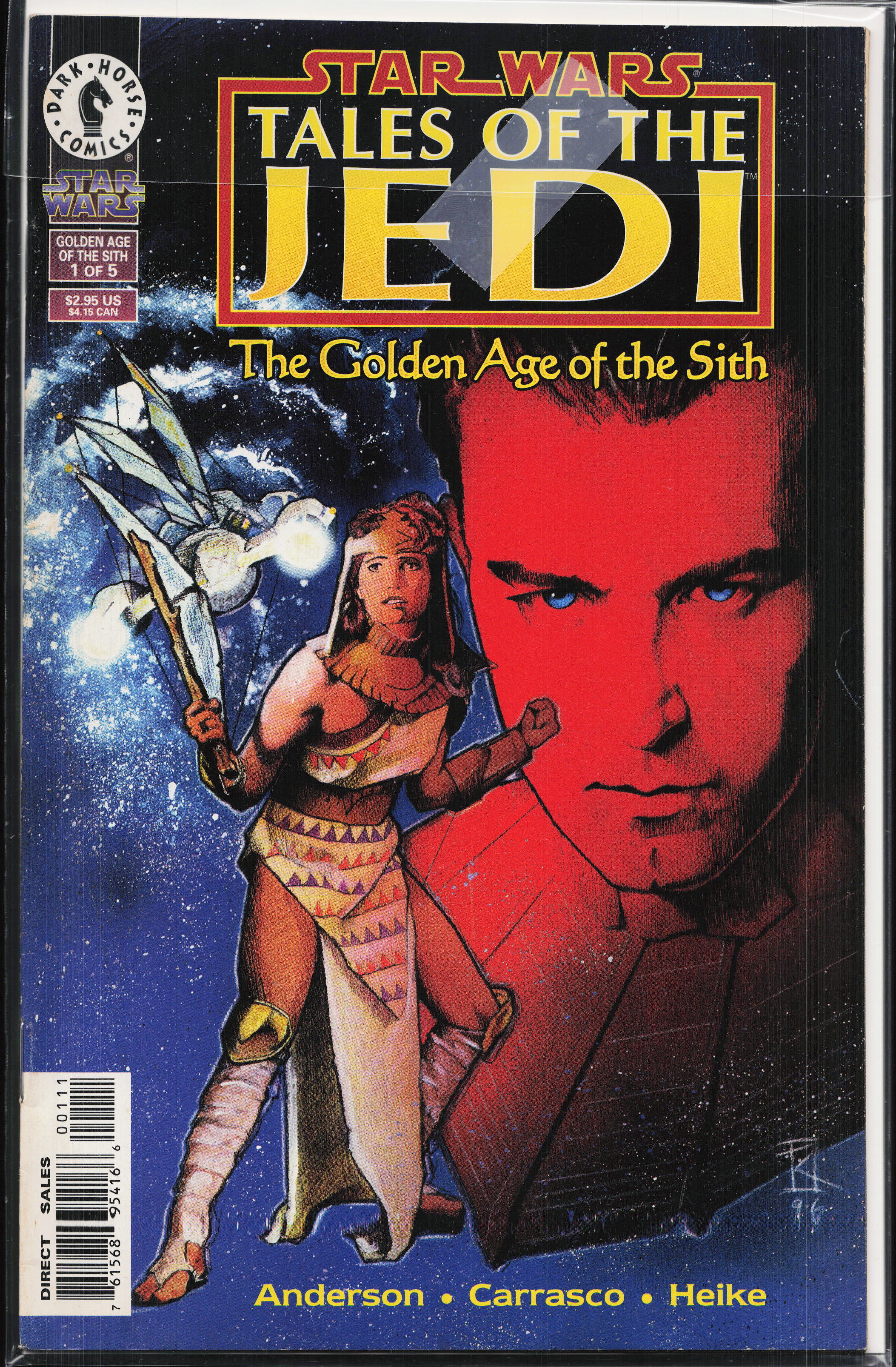 Star Wars: Tales of the Jedi - The Golden Age of the Sith #1 (1996) Star Wars | Comic Books ...