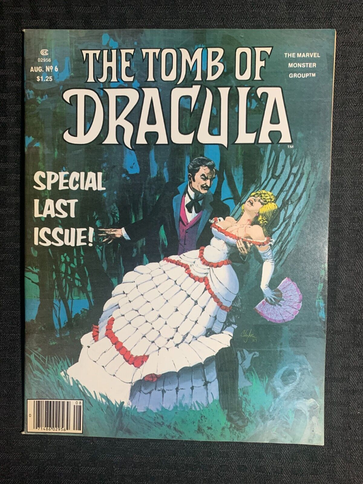 1980 THE TOMB OF DRACULA Magazine #6 FVF 7.0 Gene Colan / Special Last ...