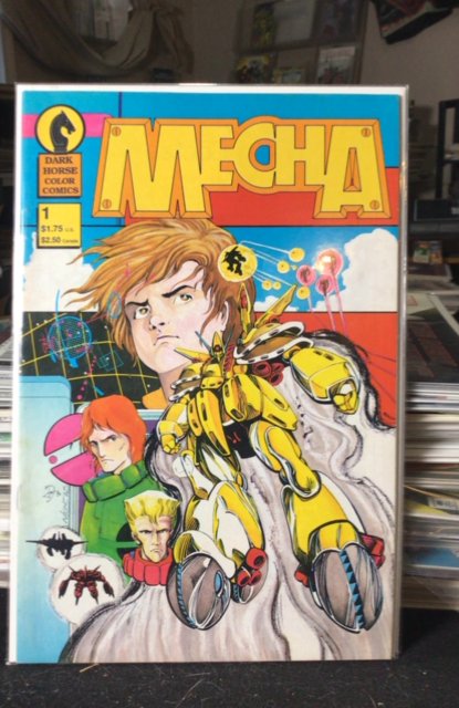 Mecha #1 (1987) | Comic Books - Copper Age / HipComic
