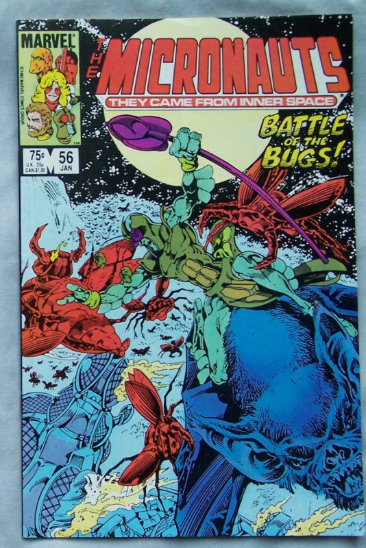 MICRONAUTS #56, NM-, Bug, Devil, Marvel, 1979 1984 more Marvel in store ...