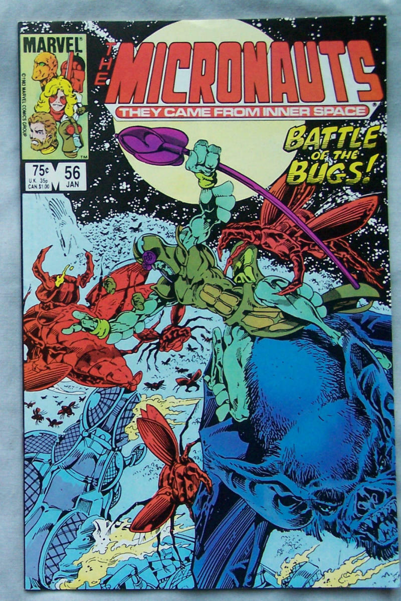 MICRONAUTS #56, NM-, Bug, Devil, Marvel, 1979 1984 more Marvel in store ...