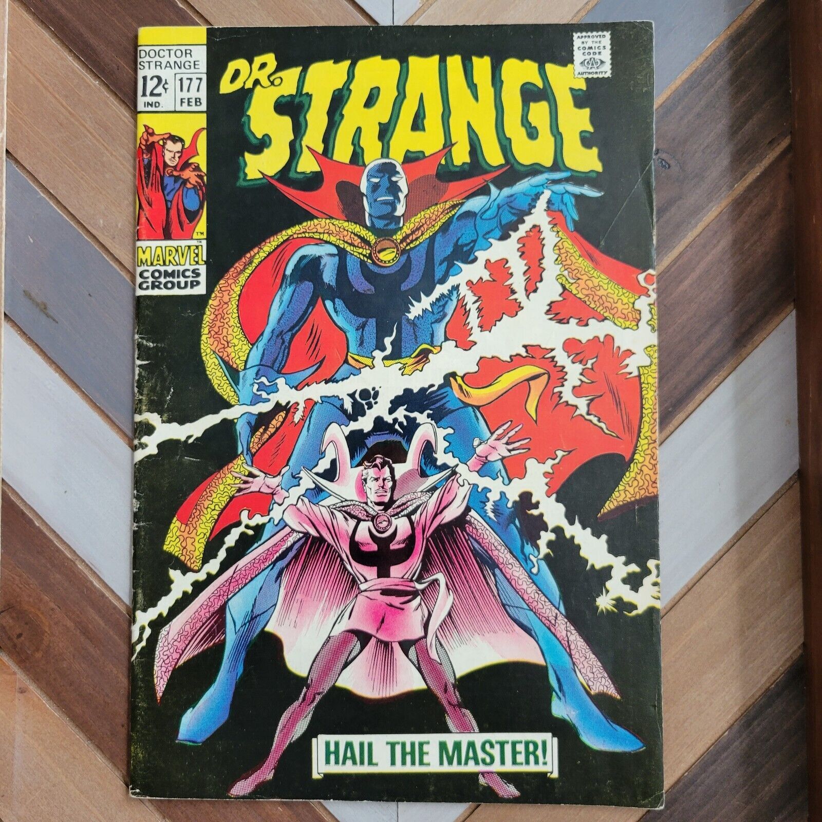 Doctor Strange #177 FN- (Marvel 1969) New costume, feat CLEA & SONS of ...