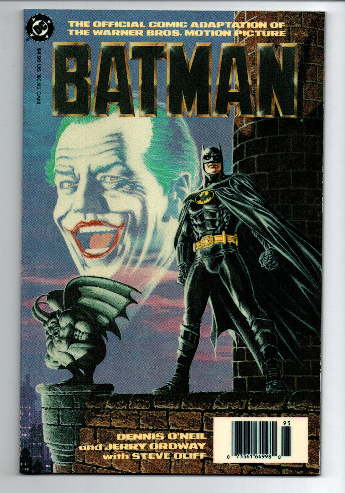 Batman 1989 Official Movie Adaptation - Michael Keaton - Tim Burton ...