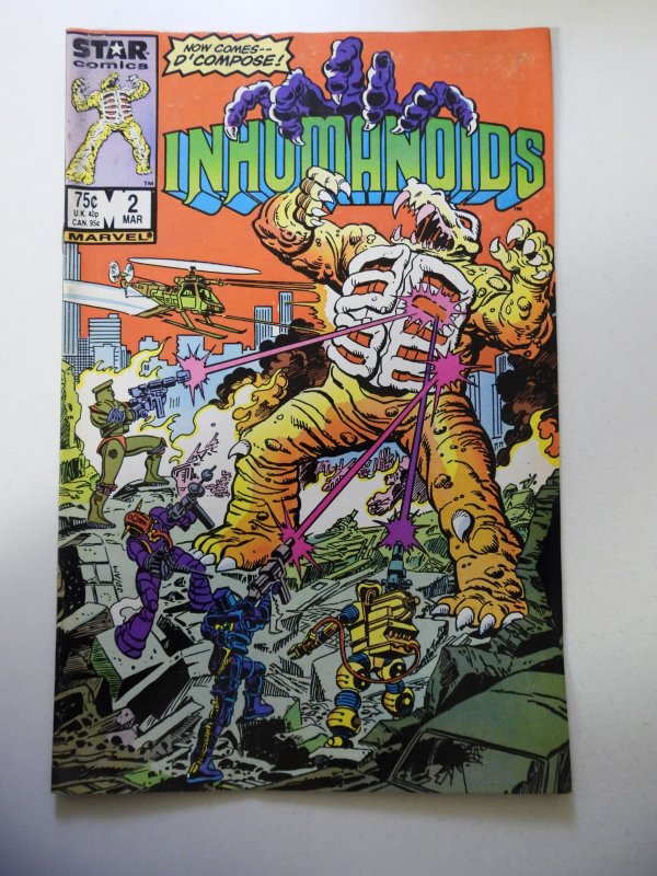 The Inhumanoids #2 (1987) | Comic Books - Copper Age, Marvel / HipComic