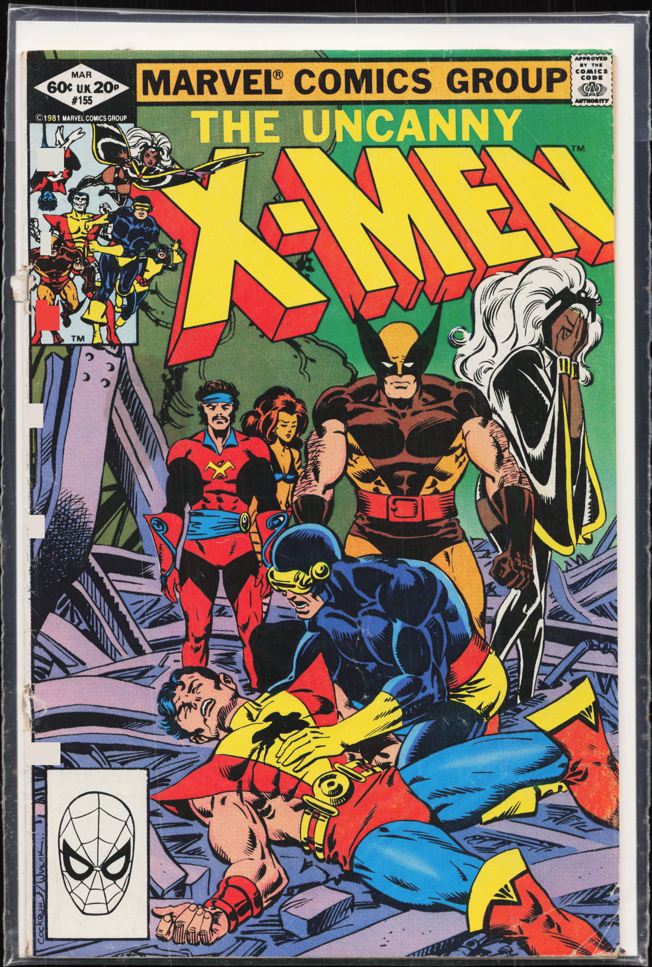The Uncanny X-Men #155 (1982) X-Men [Key Issue] | Comic Books - Bronze ...