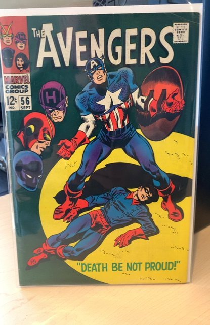 The Avengers #56 (1968) 7.0 FN/VF | Comic Books - Silver Age, Marvel ...