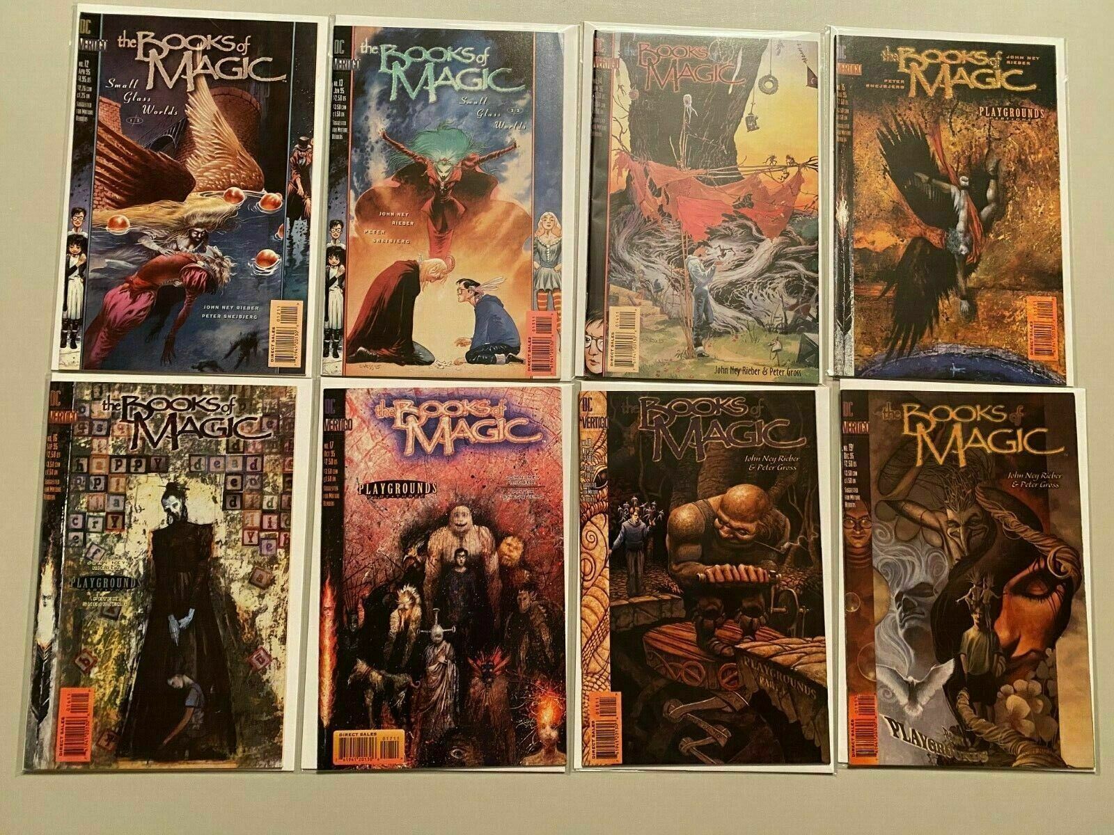 Books of Magic comic lot 41 different from #4-57 + 2 annuals 8.5 VF+ ...