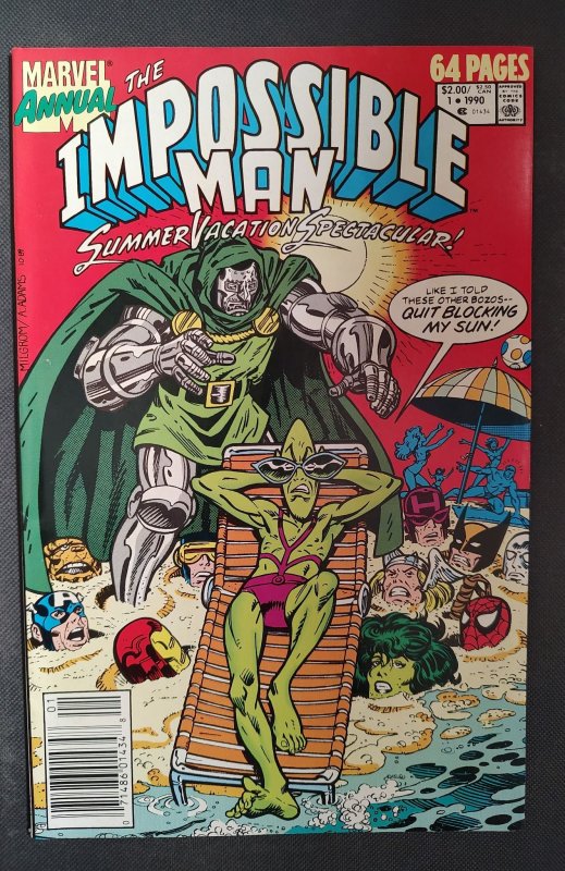 The Impossible Man Summer Vacation Spectacular #1 (1990) | Comic Books ...