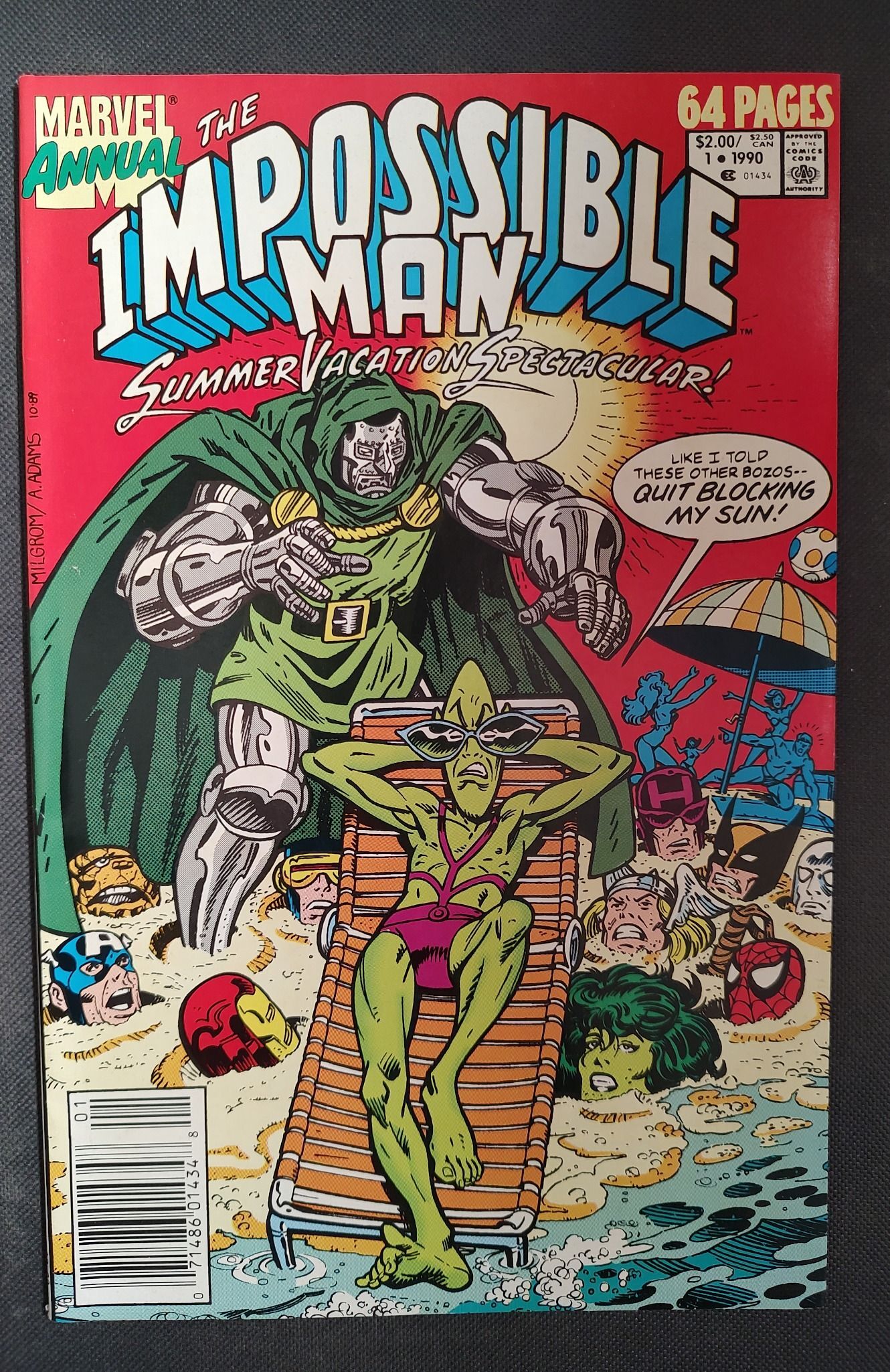 The Impossible Man Summer Vacation Spectacular #1 (1990) | Comic Books ...
