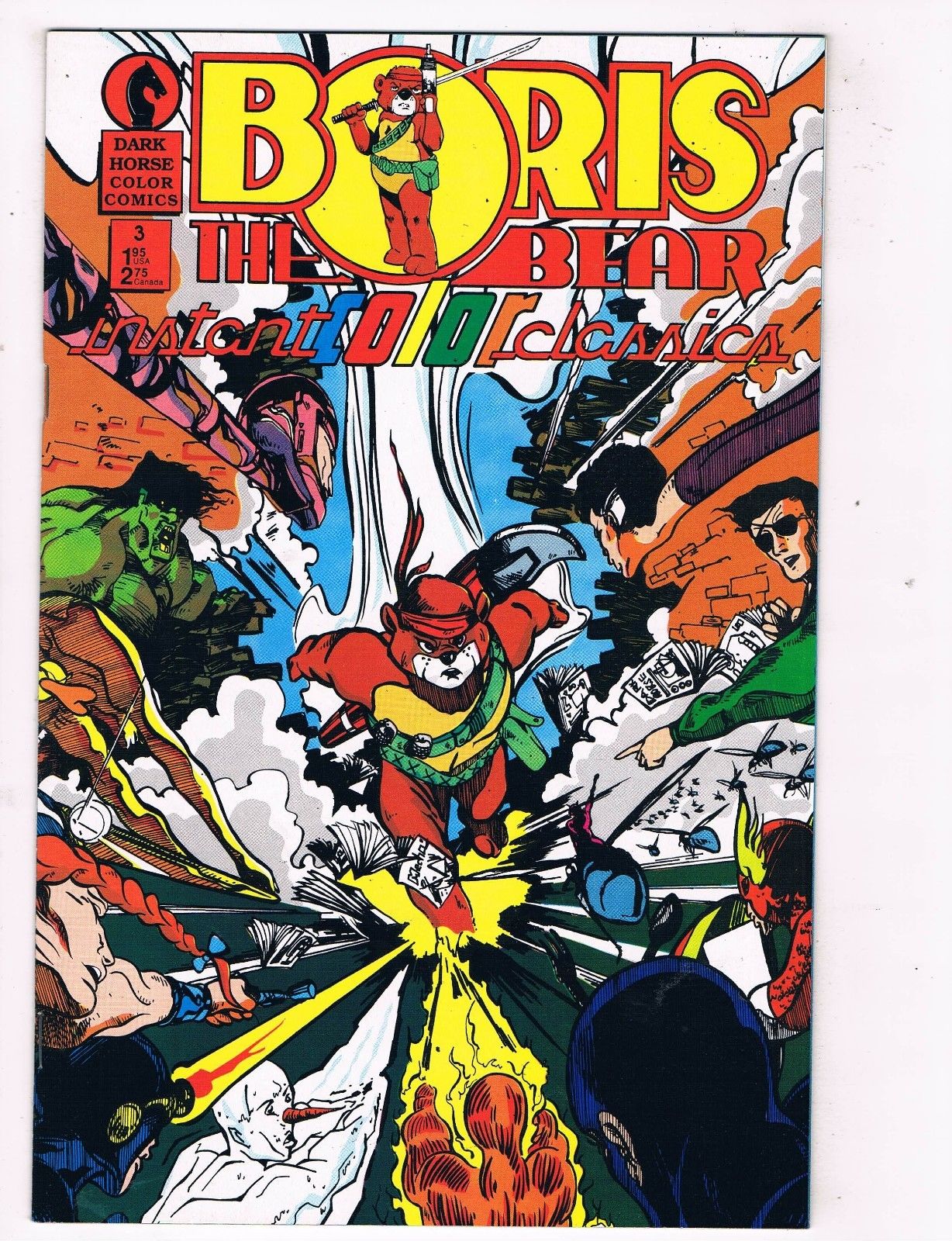Boris The Bear #3 VF/NM Dark Horse Instant Color Classics Comic Book ...