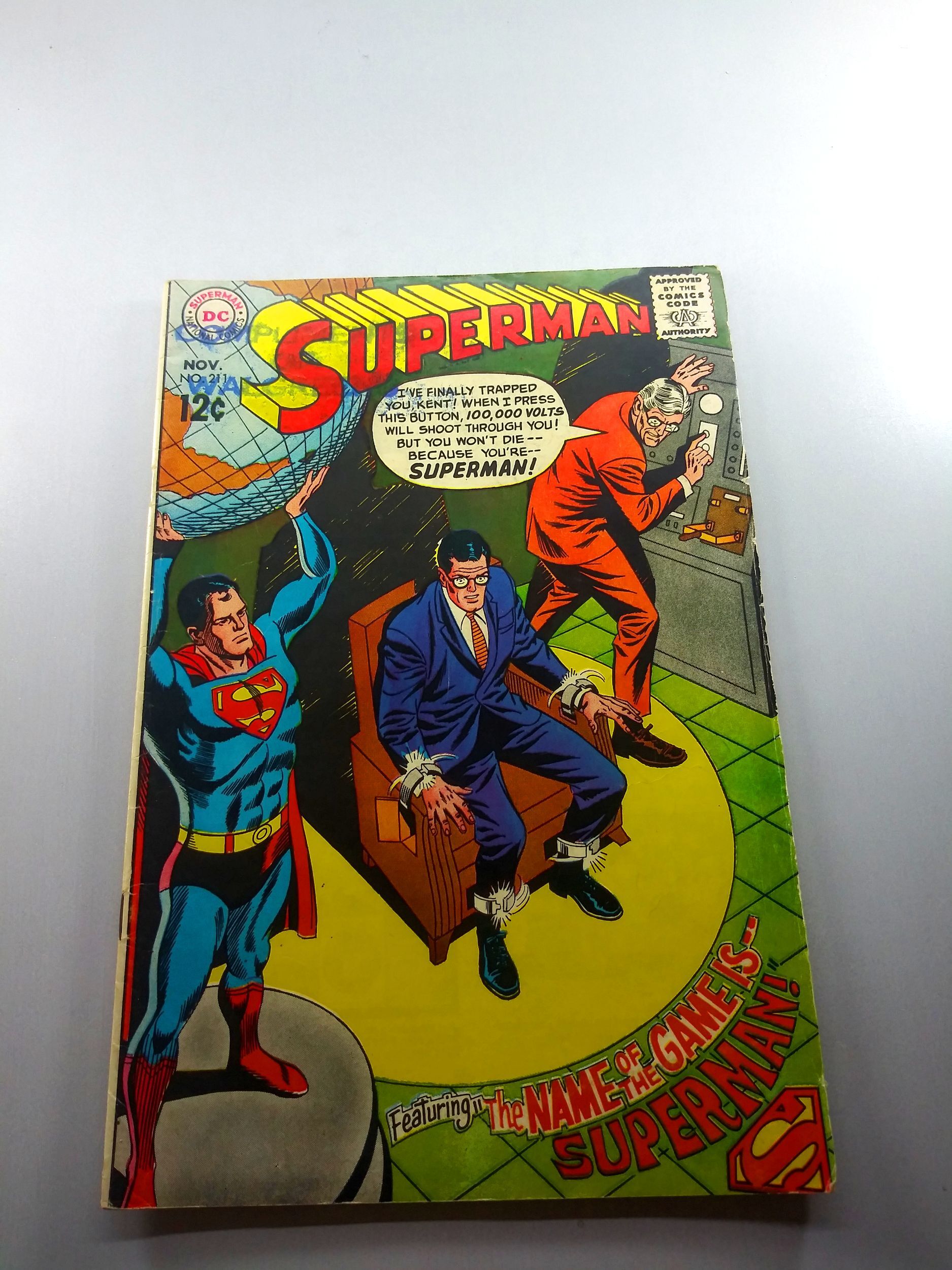 Superman #211 (1968) - G/VG | Comic Books - Silver Age, DC Comics, Superman, Superhero / HipComic