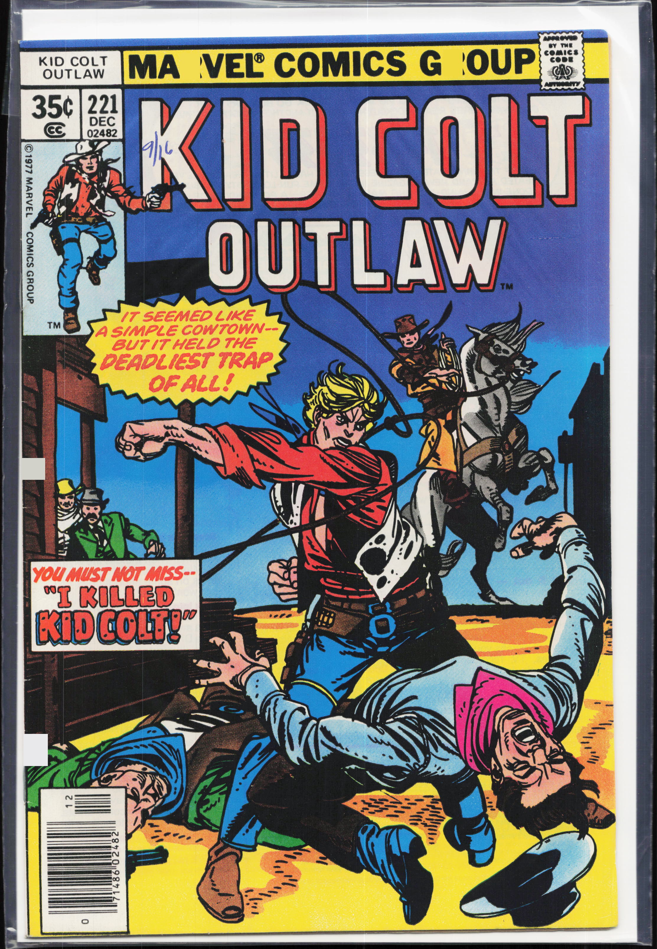 Kid Colt Outlaw #221 (1977) Kid Colt Outlaw | Comic Books - Bronze Age ...