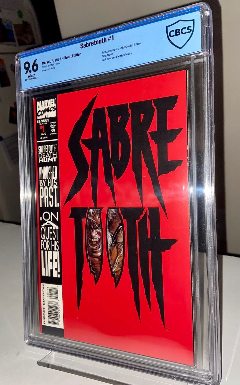 Sabretooth #1 - Key & 1st solo series of Sabretooth! CBCS 9.6 - Brand ...