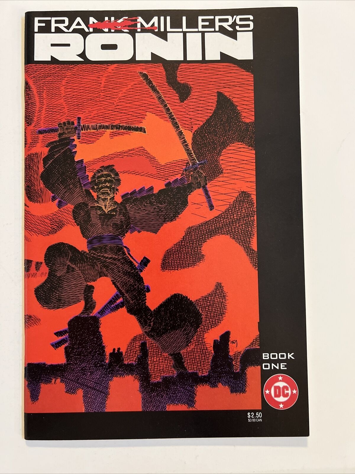 Ronin #1 + 2 (1983) Frank Miller Dc Comics Bronze Age Book One + Two ...
